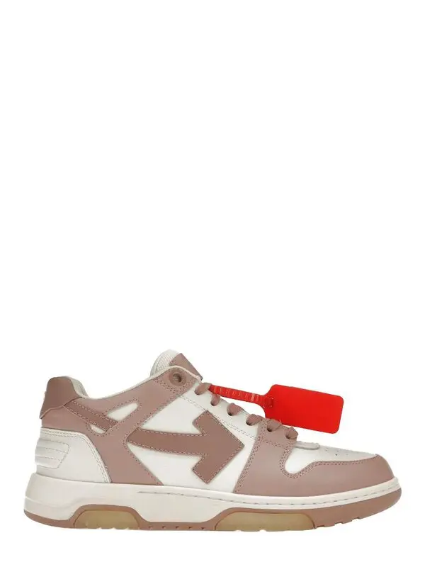 Off-White Ooo Low Out Of Office Sneakers - White Pink