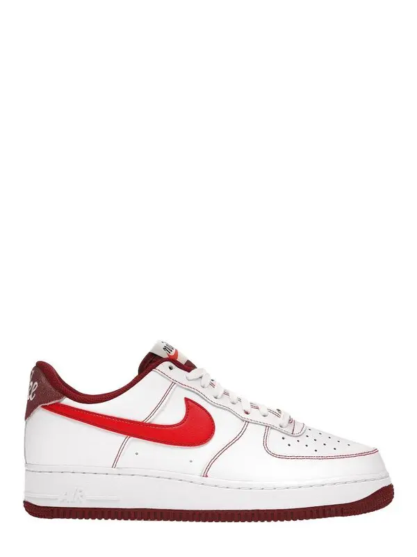 Nike Force 1 07 First Use Sneakers - White/team Red/sail