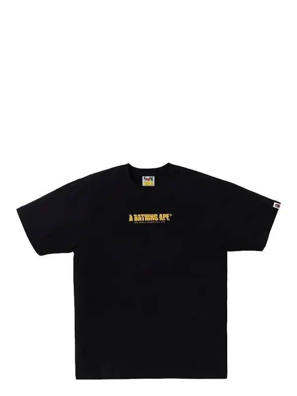 A BATHING APE Japan Souvenir #3 Tee Shirt - Black