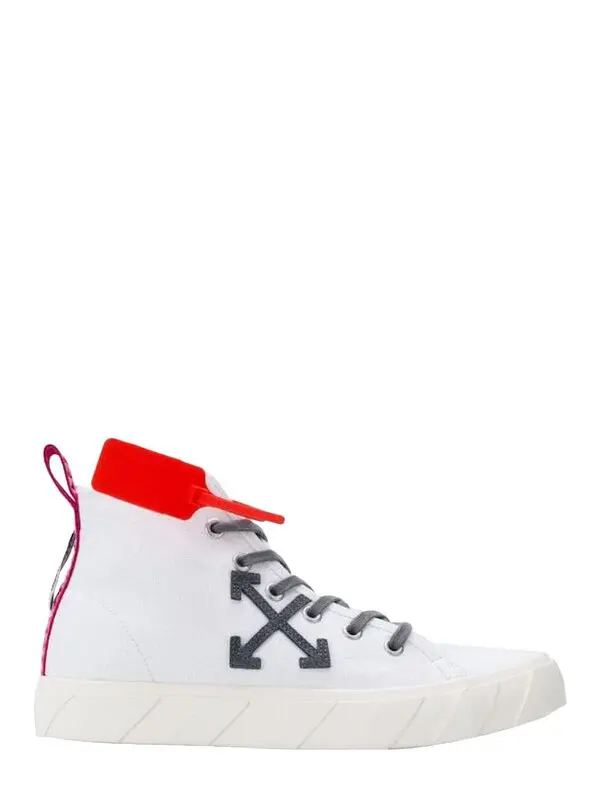 Off-White Off Mid-top Sneakers - White