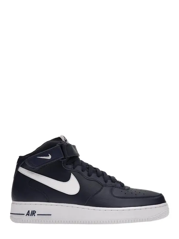 Nike Air Force 1 Mid '07 Sneakers - Midnight Navy Blue/white