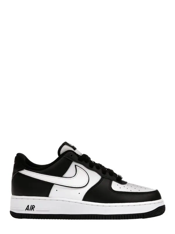 Nike Air Force 1 '07 Low Swoosh Panda Sneakers - Black/white