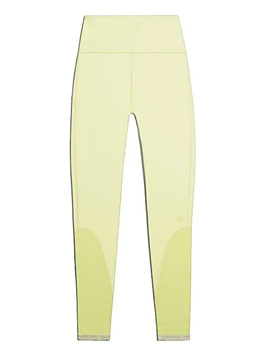 Adidas Ivy Park Rib Panel Tights - Yellow Tint