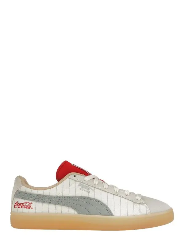 PUMA Suede Coca Cola Sneakers - White/beige/red