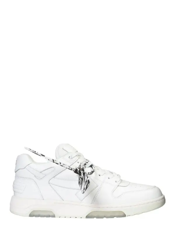 Off-White Off Ooo Low Top Sneakers - White