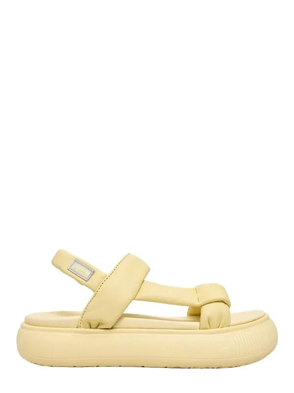 PUMA Suede Mayu Summer Sandal - Yellow/anise Flower/puma White