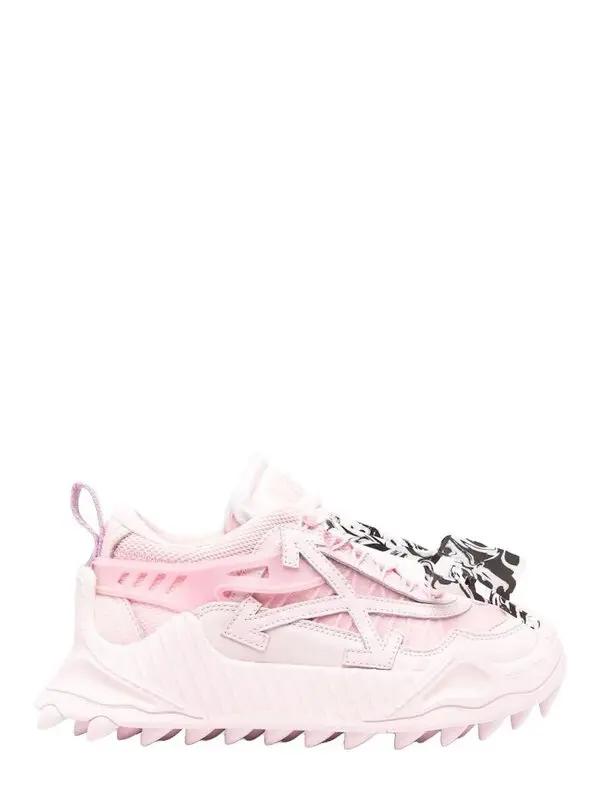 Off-White Odsy-1000 Sneakers - Pink/black/white