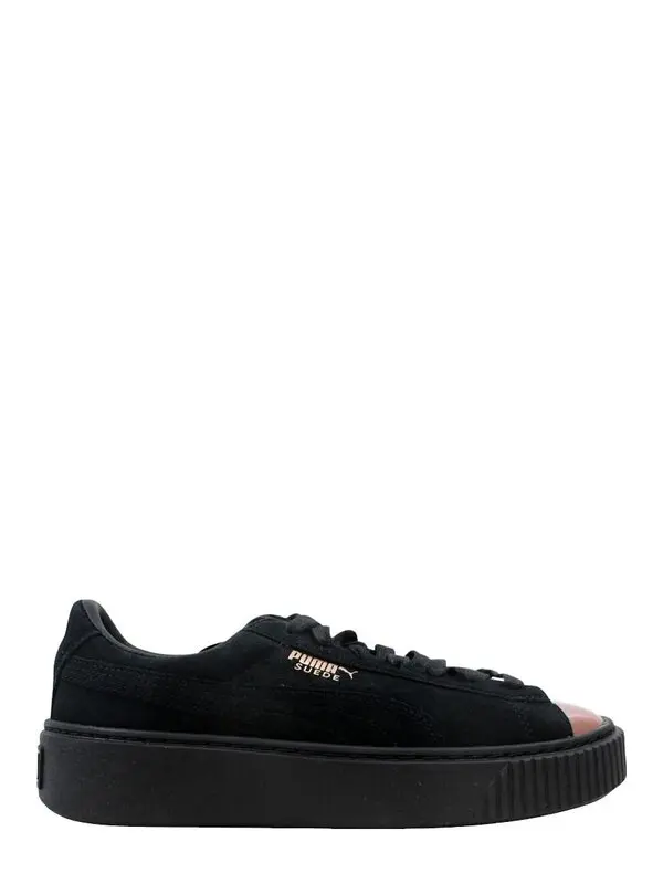 PUMA Suede Platform Sneakers - Rose Gold/puma Black