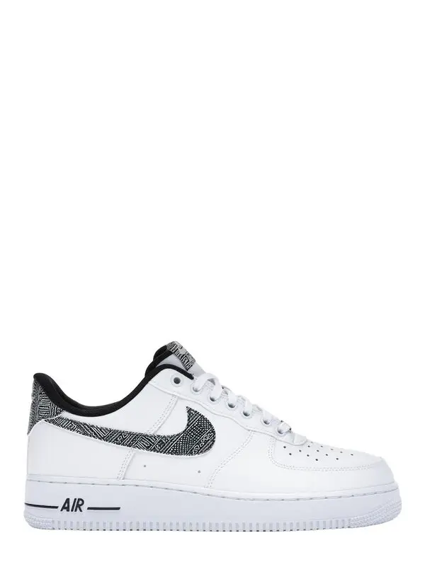 Nike Air Force 1 Low '07 Sneakers - White/metallic Silver/black