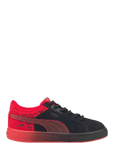 PUMA Suede The Batmanin Sneakers - Black/red
