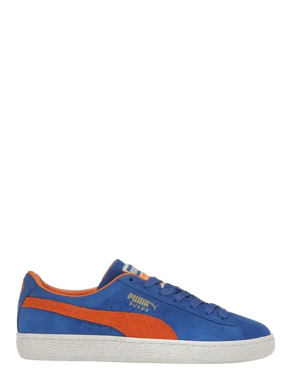 PUMA Suede Teams Sneakers - Royal/vibrant Orange