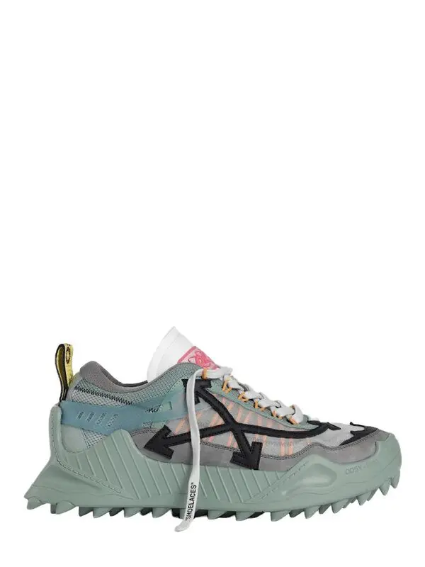 Off-White Odsy-1000 Sneakers - Green/blue/grey