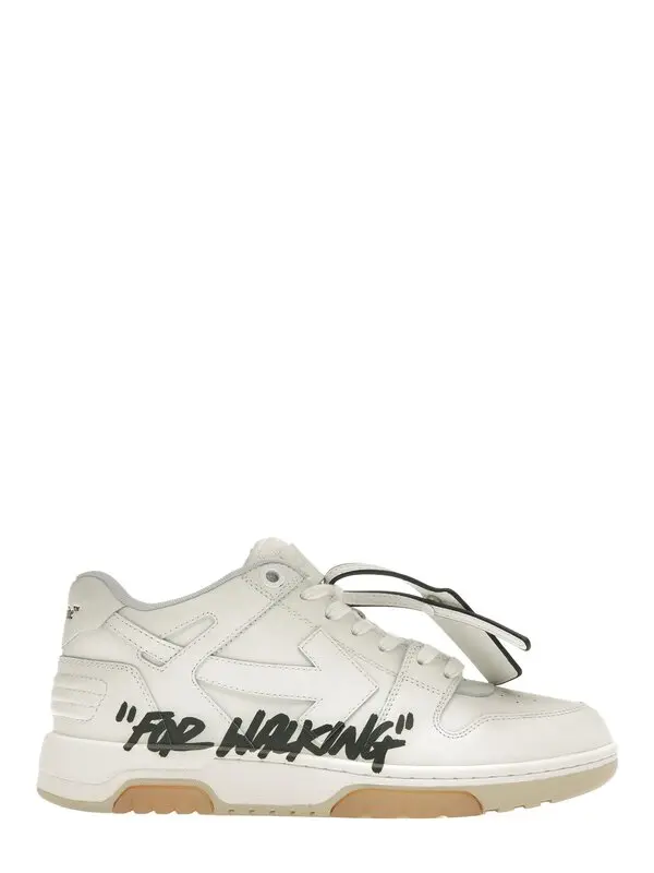Off-White Out Of Office "for Walking" Sneakers - White/black