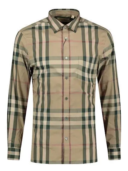 Burberry Classic Check Shirt - Pebble