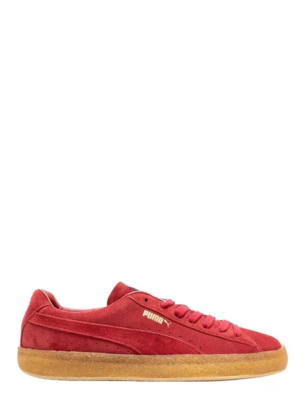 PUMA Suede Crepe Sneakers - Intense Red/gum