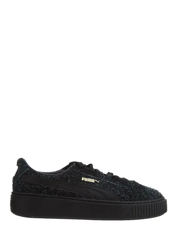 PUMA Suede Platform Elemental Sneakers - Puma Black