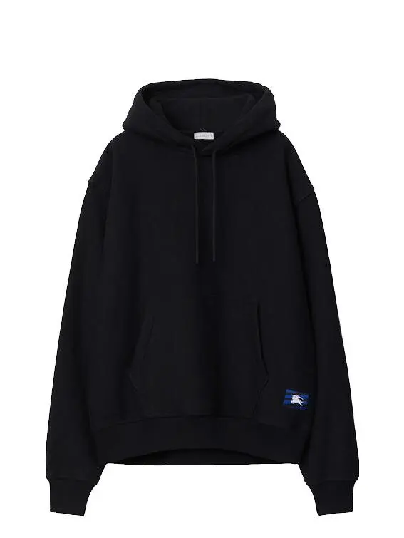Burberry Cotton Hoodie - Black