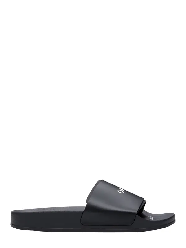 Off-White Off Sliders Fw19 - Black