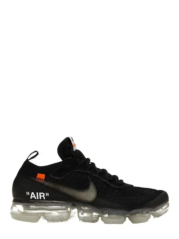 Nike Vapormax Off-white Sneakers - Black/total Crimson/clear