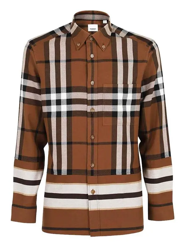 Burberry Creeton Check Shirt - Brown