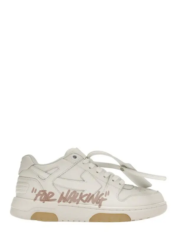 Off-White Out Of Office For Walking Sneakers - White/pink