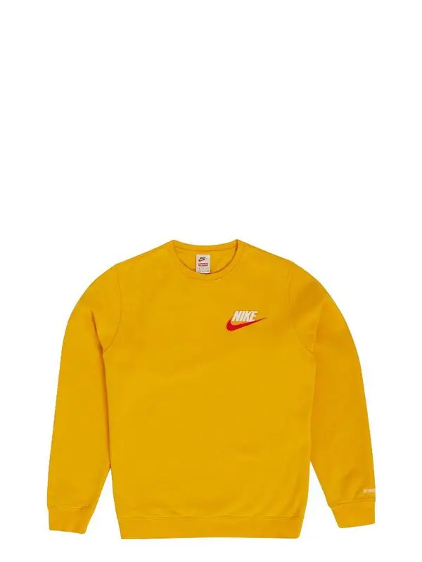 Supreme Nike Crewneck Sweatshirt - Mustard