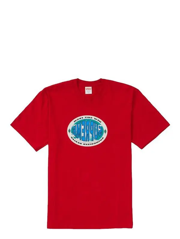 Supreme New Shit Tee Shirt - Red