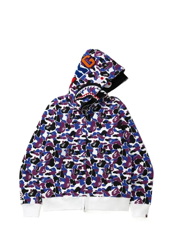 BAPE Hong Kong 14th Anniversary Shark Hoodie - Purple