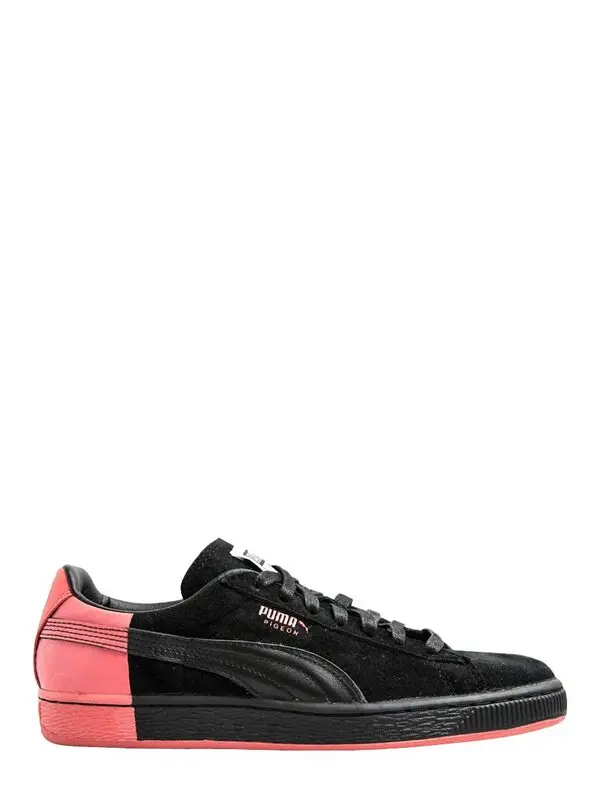 PUMA Suede Staple Pigeon Sneakers - Black/peach
