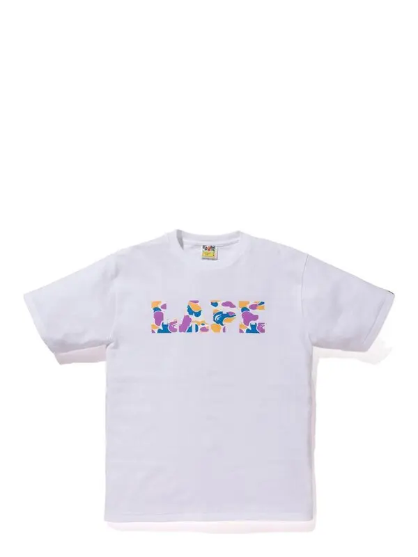 A BATHING APE La Camo Lape Tee Shirt - White
