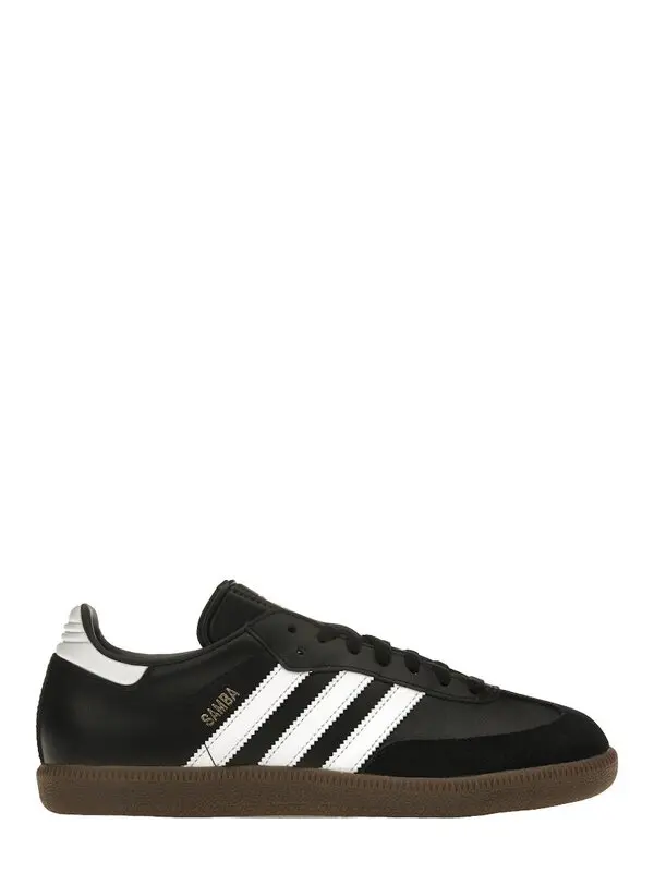 Adidas Samba Leather Sneakers - Core Black/cloud White