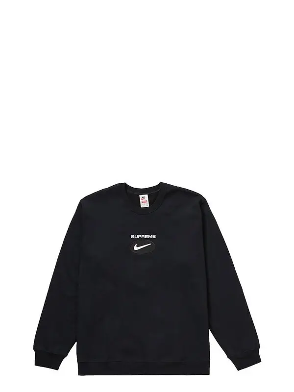 Supreme Nike Jewel Crewneck Sweatshirt - Black