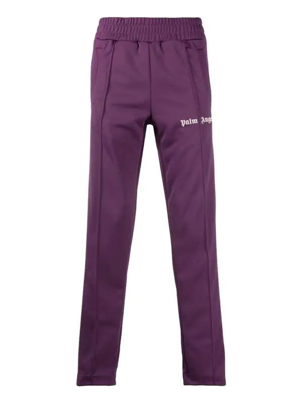 Palm Angels Classic Track Pants Pants - Burgundy Off White