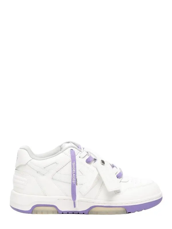 Off-White Out Of Office Low Sneakers - Special White Purple