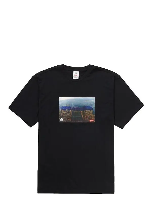 Supreme Nike Acg Grid Tee Shirt - Black