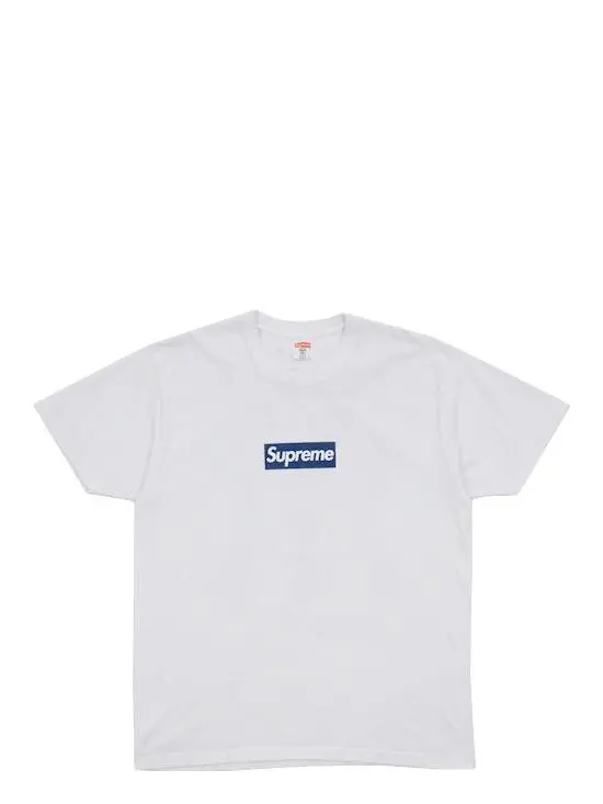 Supreme New York Yankees Box Logo Tee Shirt - White