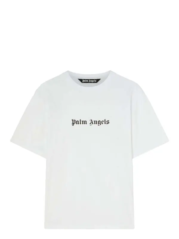 Palm Angels Classic Logo Slim T-shirt - White/black