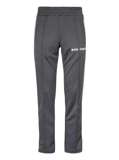 Palm Angels Classic Track Pants - Dark Grey/off White