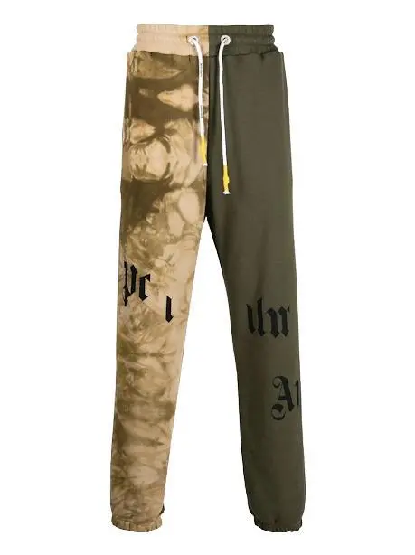 Palm Angels Broken Logo Track Pants - Khaki