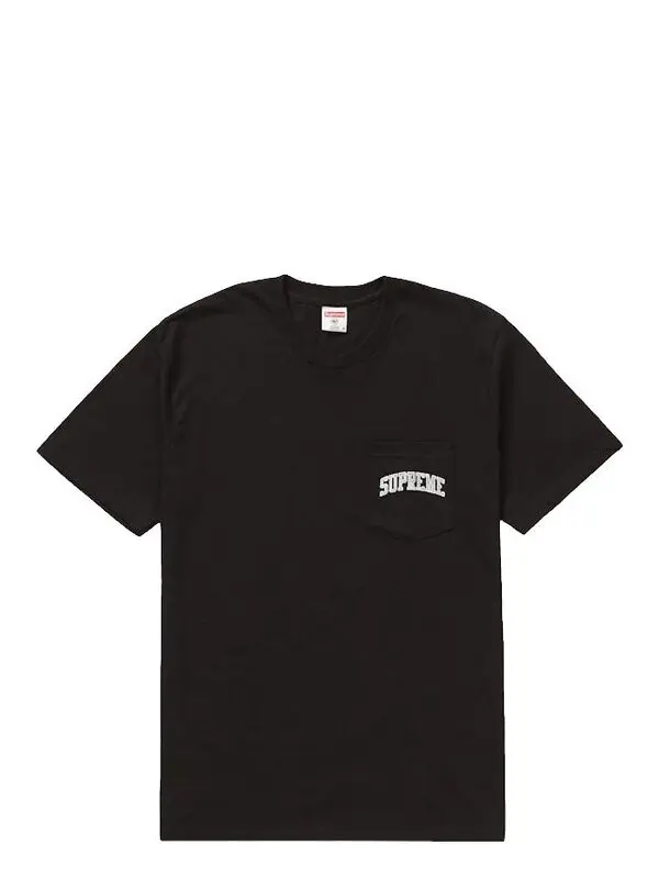 Supreme Nfl X Raiders X '47 Pocket Tee Shirt - Black
