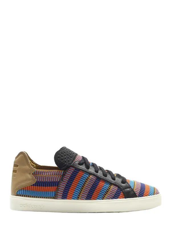 Adidas Elastic Lace Up Sneakers - Core Black/eqt Blue/collegiate Red