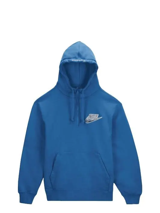 Supreme Nike Half Zip Hooded Sweatshirt - Blue