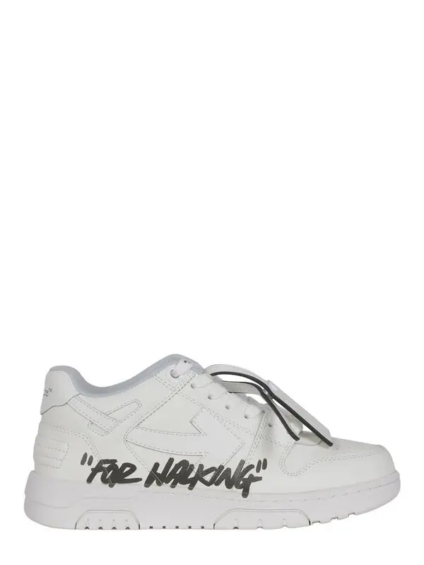 Off-White Out Of Office For Walking Sneakers - White/black