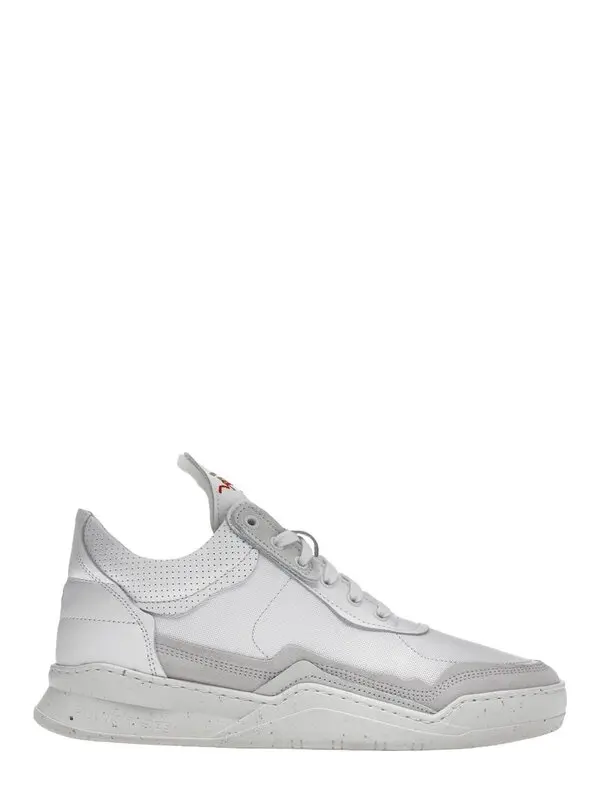 Filling Pieces Low Top Sneakers - White/taupe