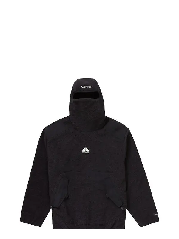 Supreme Nike Acg Fleece Pullover - Black