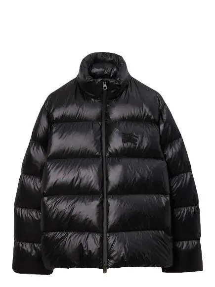 Burberry Nylon Puffer Jacket - Black
