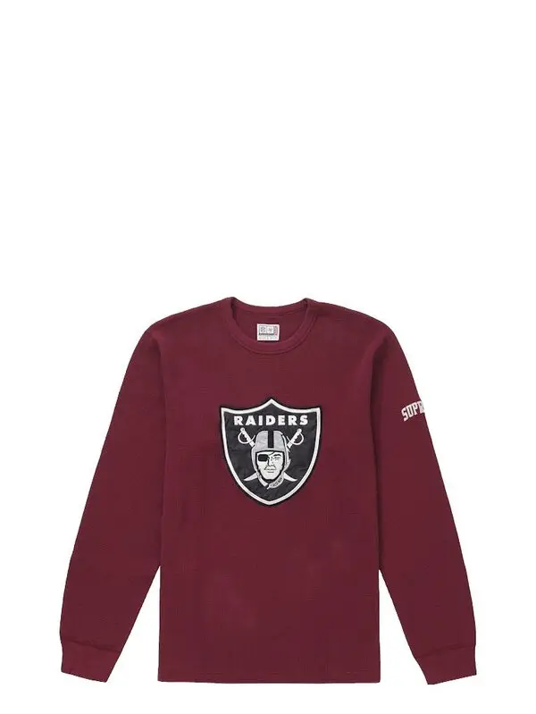 Supreme Nfl X Raiders X '47 Thermal - Maroon
