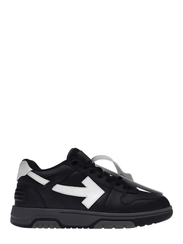 Off-White Out Of Office Low-top Sneakers - Black/grey/white