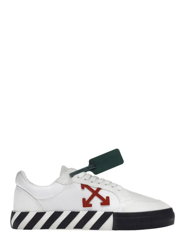 Off-White Off Vulc Low Sneakers - White/red/black