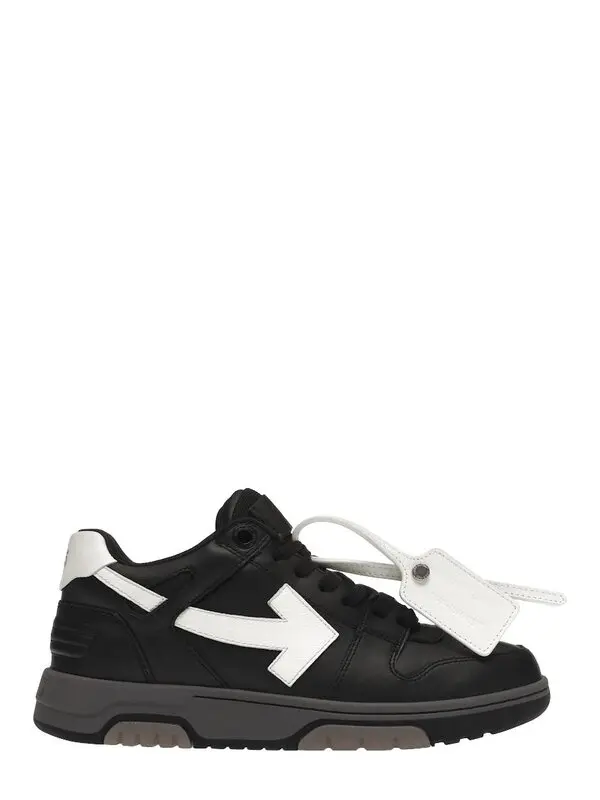 Off-White Out Of Office Low-top Sneakers - Black/gray/white